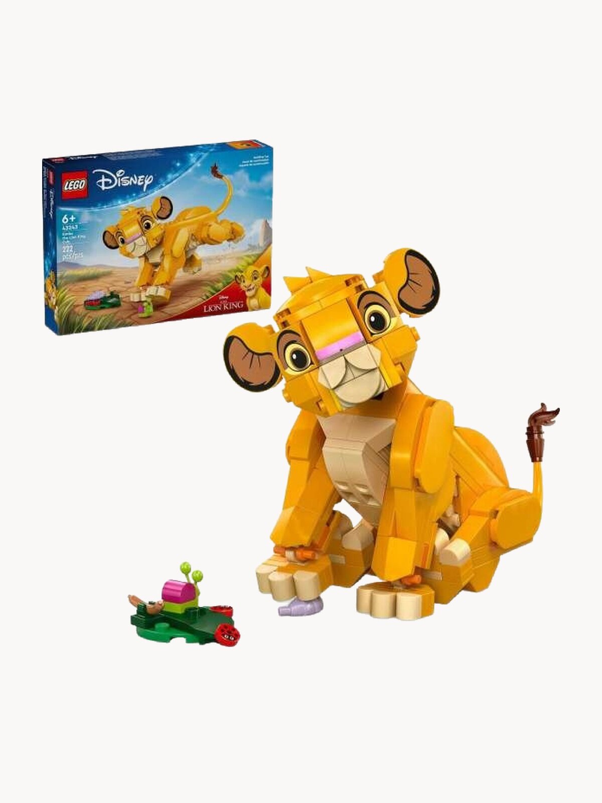 Новый LEGO Disney 43243 Little Lion King Simba