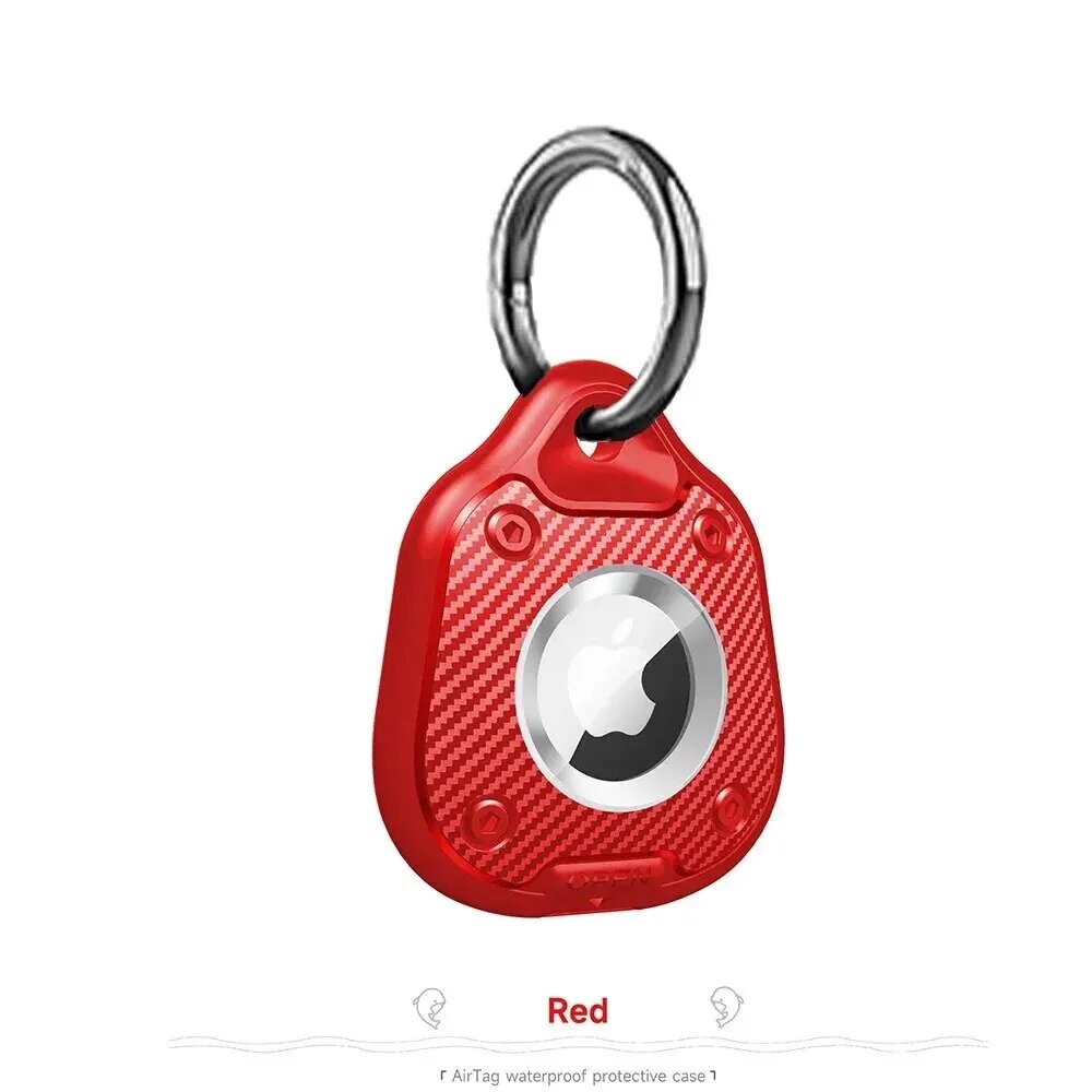 Водонепроницаемый чехол для AirTag Basidon BAS-TAG-120 red
