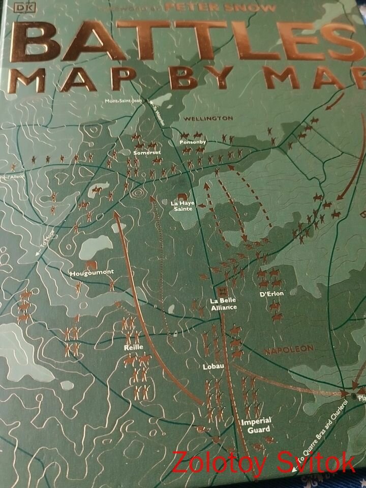 Книга Battles Map by Map, Dorling Kindersley, 2021, английский язык — фото 1