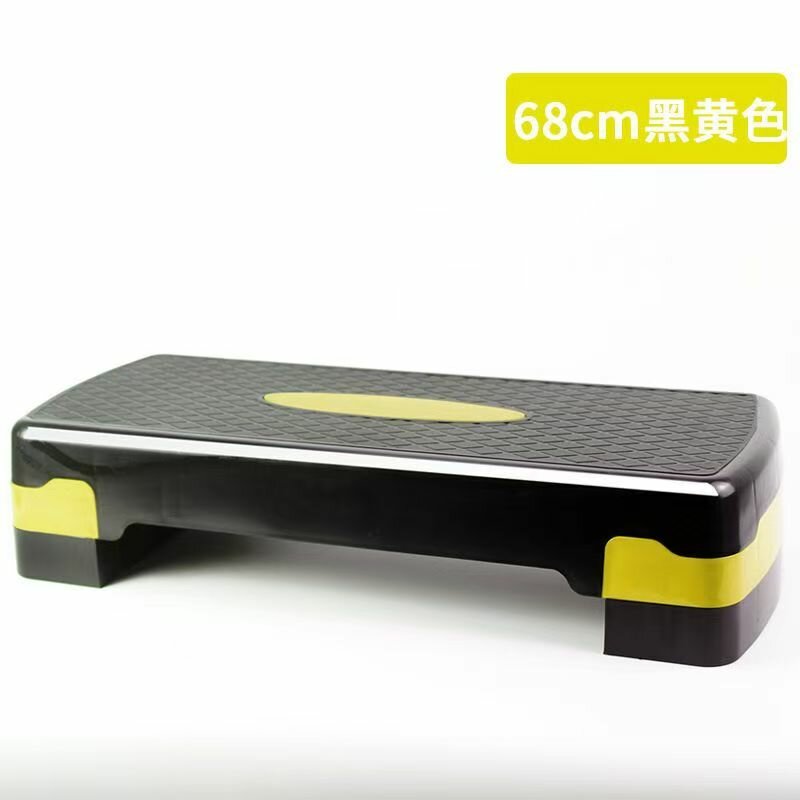 Степ-платформа фиксирующаяся STARFIT SP-103 67,5х28,5х15 см, 2-х уровневая, лаймовый