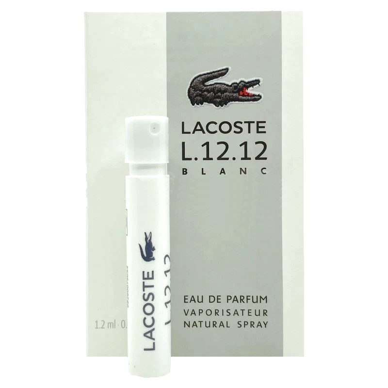 Lacoste Eau De Lacoste L 12 12 Blanc Pure мужской пробник 1.2 мл / Лакост Бланк