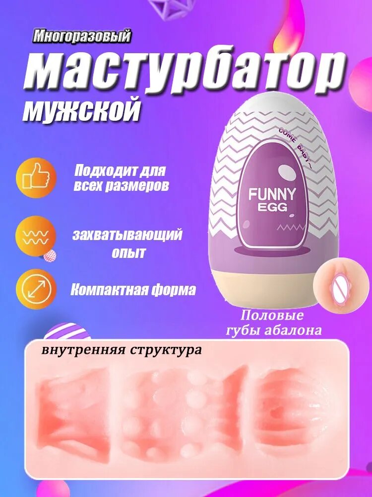 Мастурбатор мужской, Мастурбатор яйцо, вагина