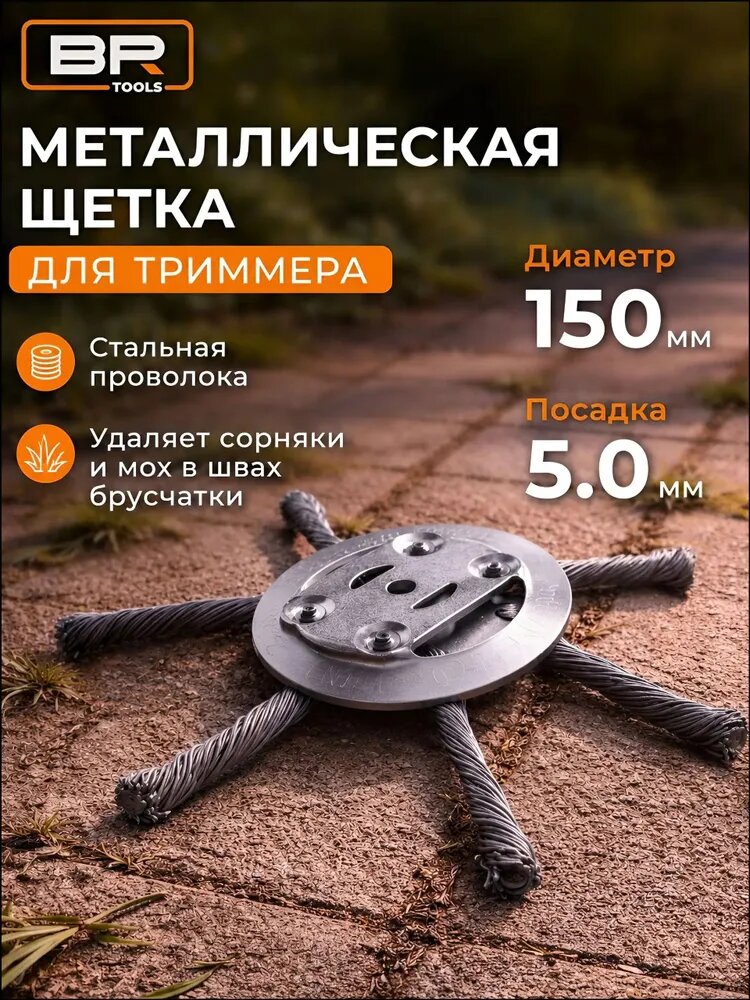 Насадка на триммер, щетка для триммера