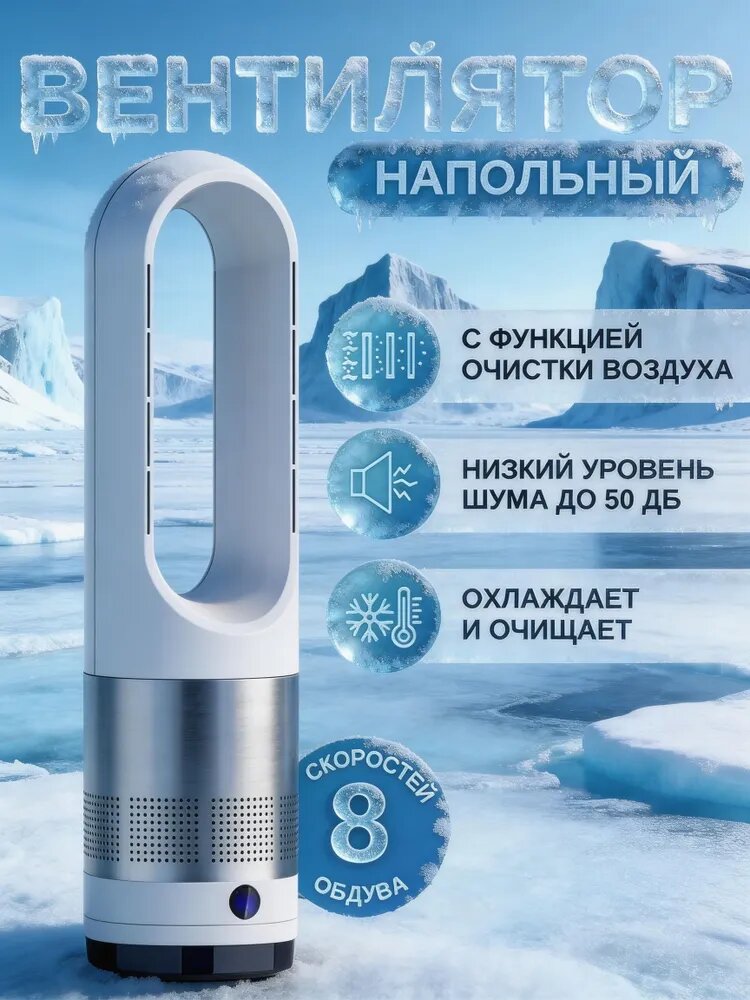 Xiaomi Портативный вентилятор 1, разноцветный