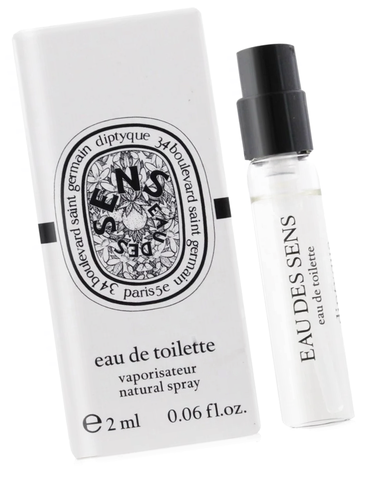 Пробник 2 мл Diptyque Eau Des Sens - туалетная вода для мужчин и женщин