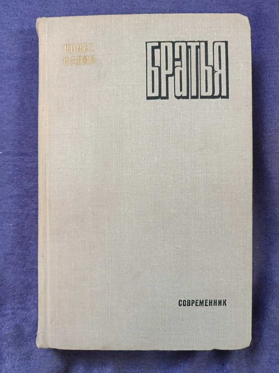 Книга Константин Федин — Братья