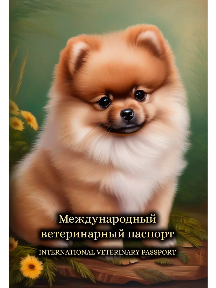 Международный ветеринарный паспорт с аудио-записью