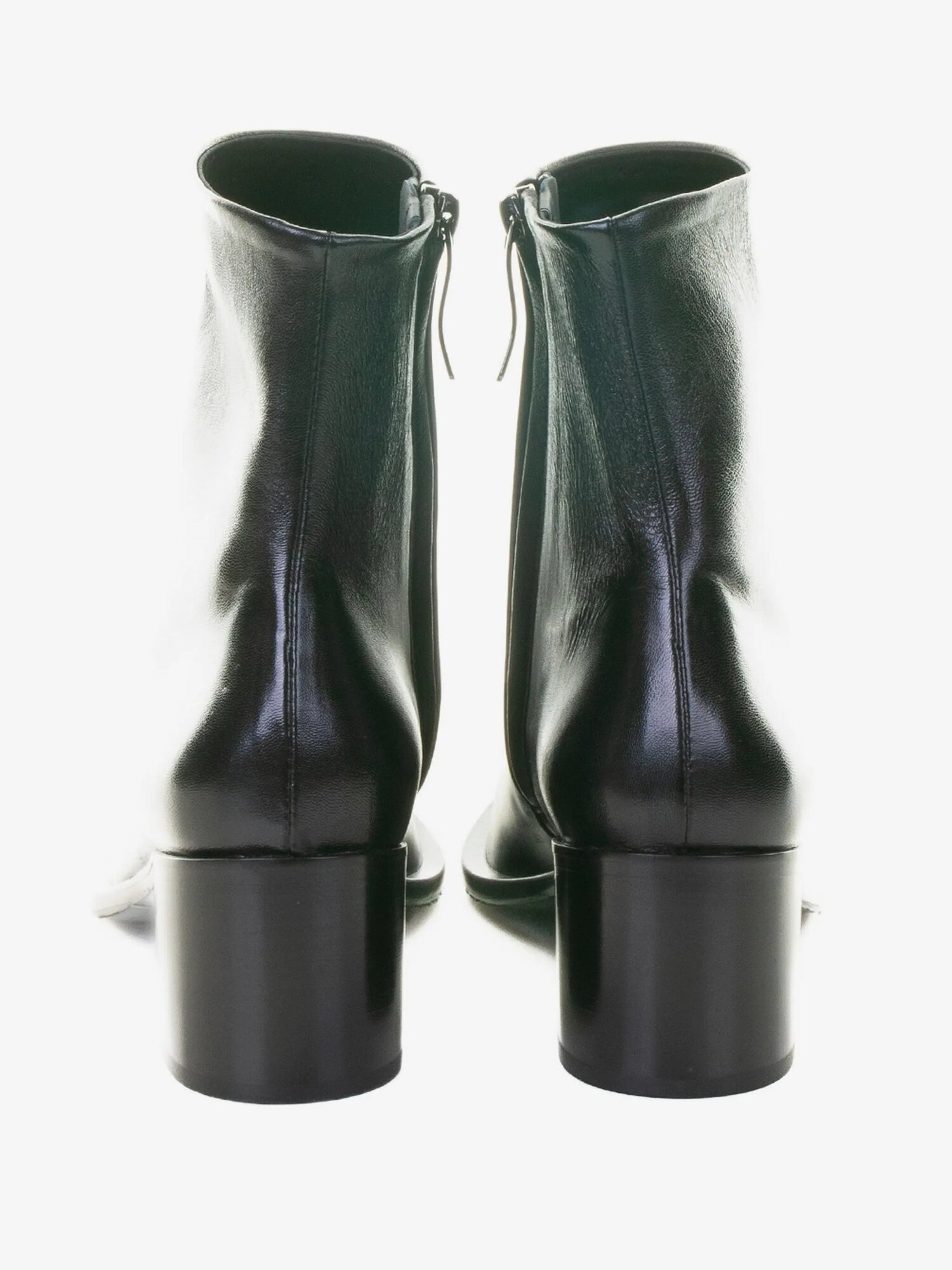 Ботинки Lorenzo Masiero Leather ankle boots, размер 39, black — фото 1