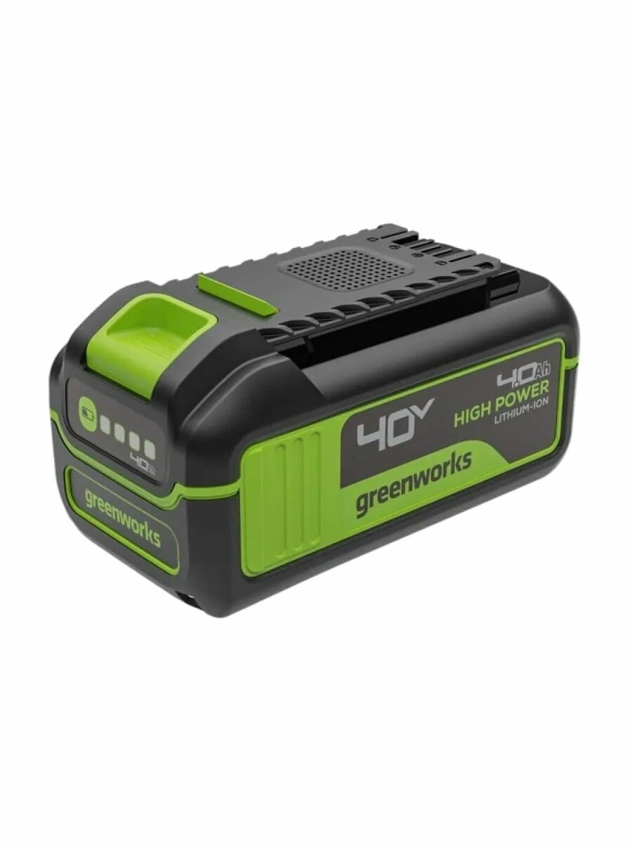 Батарея аккумуляторная GREENWORKS G40HP4, 40В, 4Ач, Li-Ion [2958507]