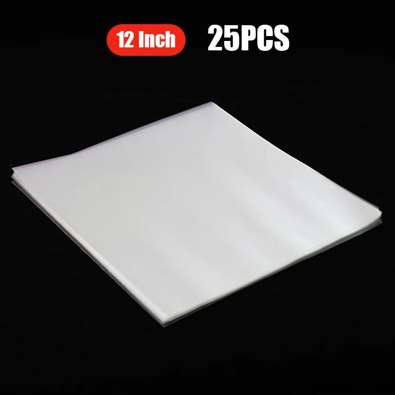Прозрачные защитные конверты для виниловых пластинок SD&HI 25pcs