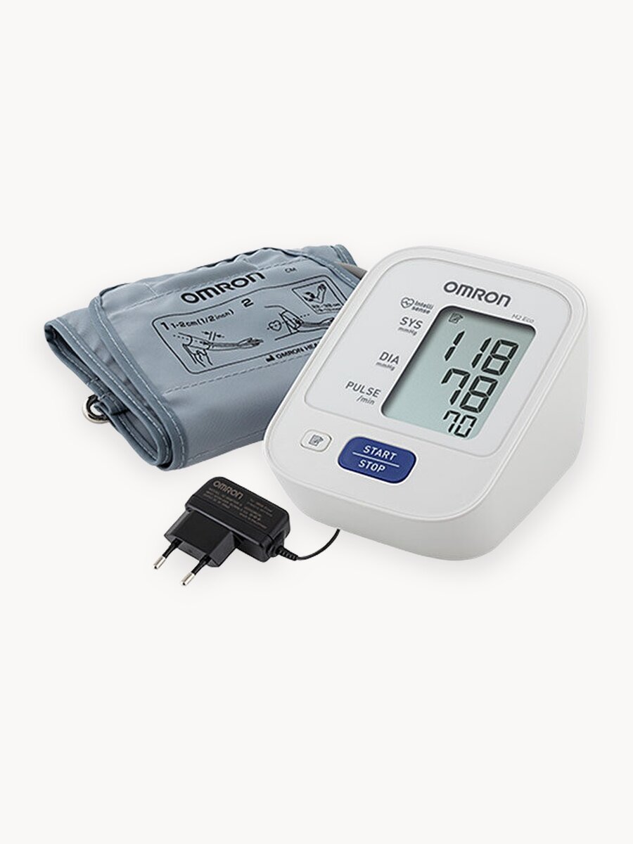 Тонометр OMRON мод. M2 Eco (ARU) автомат/адаптер (измер. артер. давления и частоты пульса автомат.)