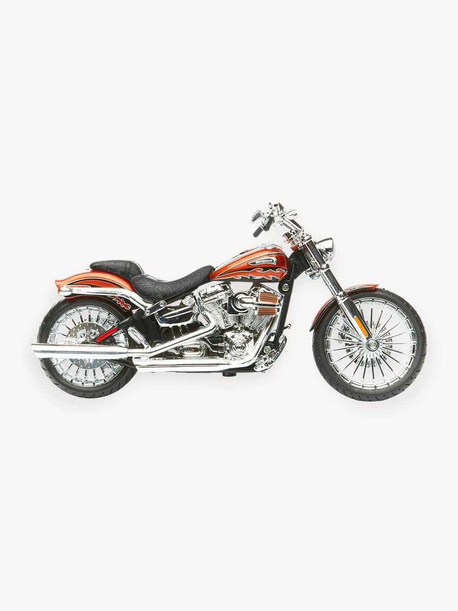 Мотоцикл Maisto Harley Davidson CVO Breakout 32327 1:12, 21 см, черный