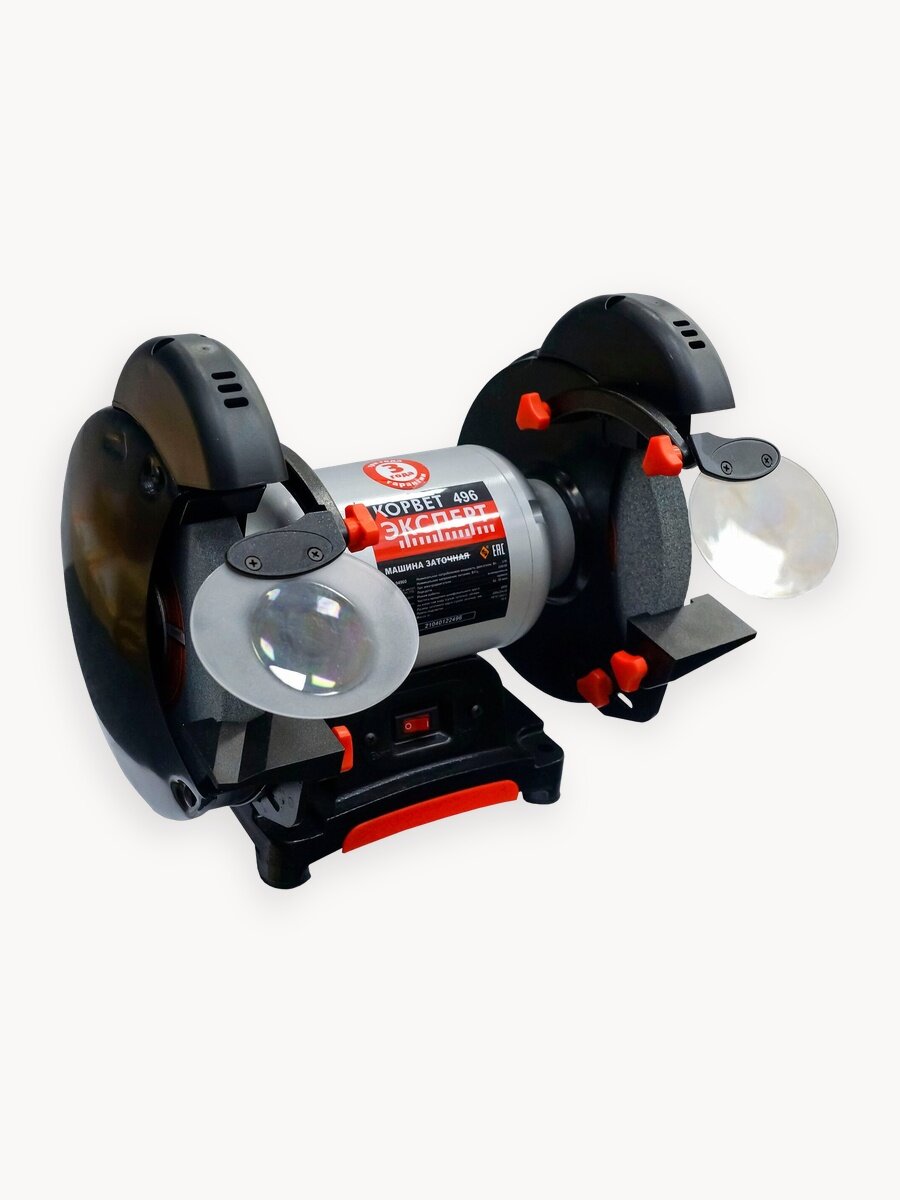 Станок заточной Энкор "Корвет Эксперт" 496, 370Вт, 200мм, 32мм, асинхронный двигатель