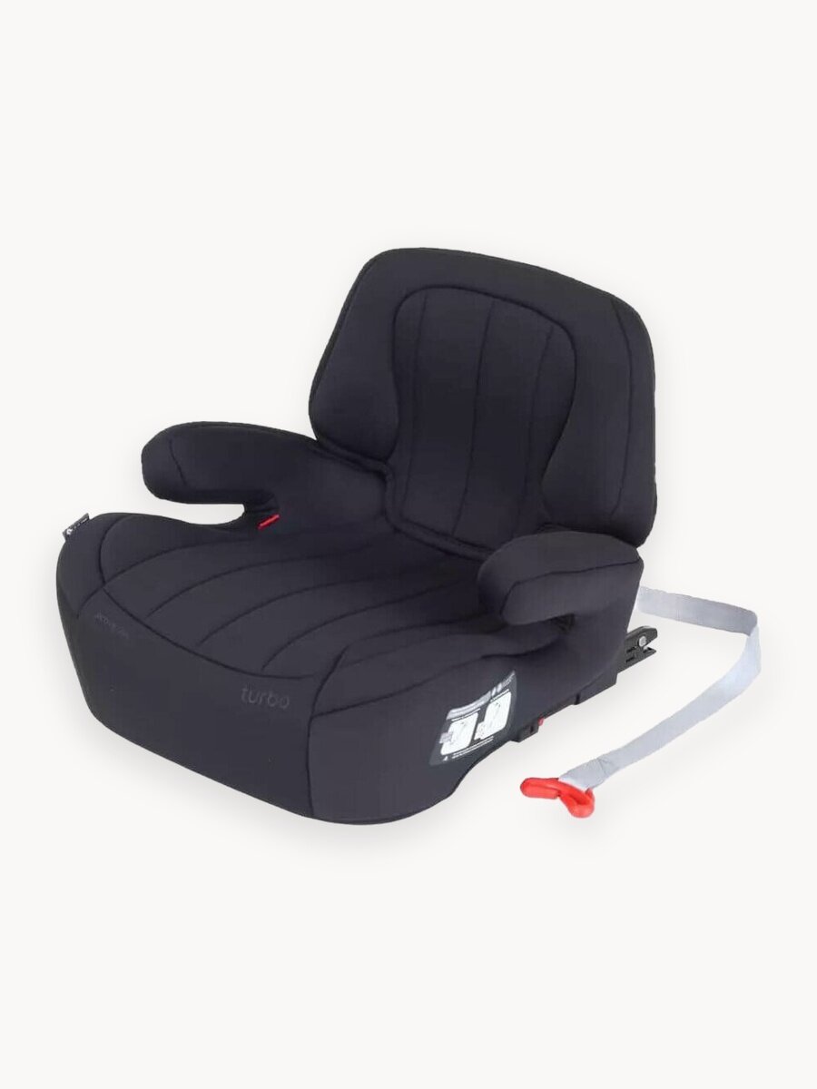 Rant Turbo Active Line, автокресло-бустер от 6 до 12 лет Бустер, удерживающее устройство, цвет Black