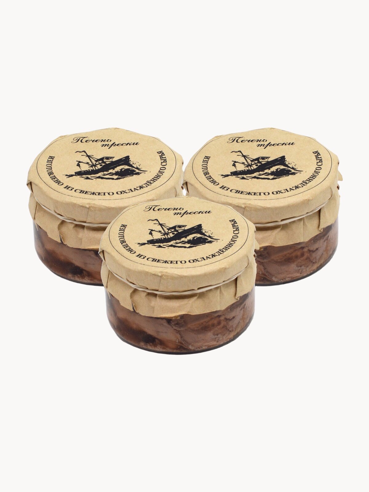 Печень трески натуральная 240 гр*3 штуки