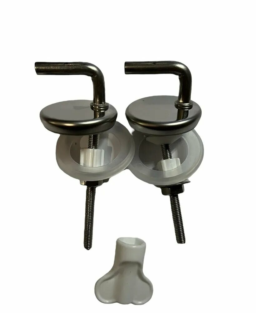 Крепление для крышки унитаза универсальное(нержавейка)-2шт.