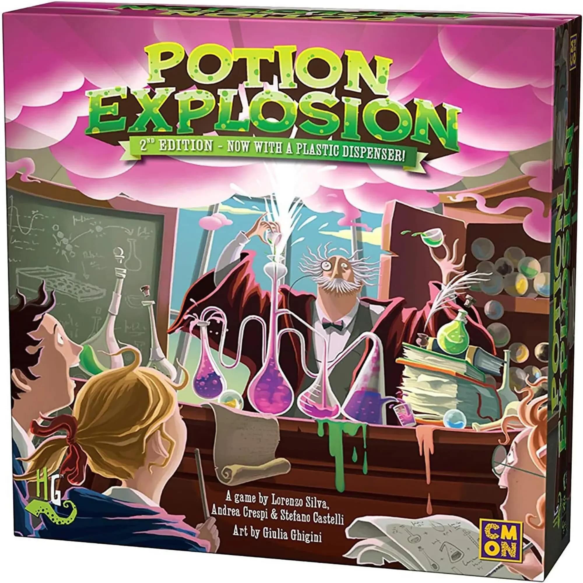 Настольная игра Potion Explosion. 2nd Edition / Лаборатория. Второе издание на английском языке