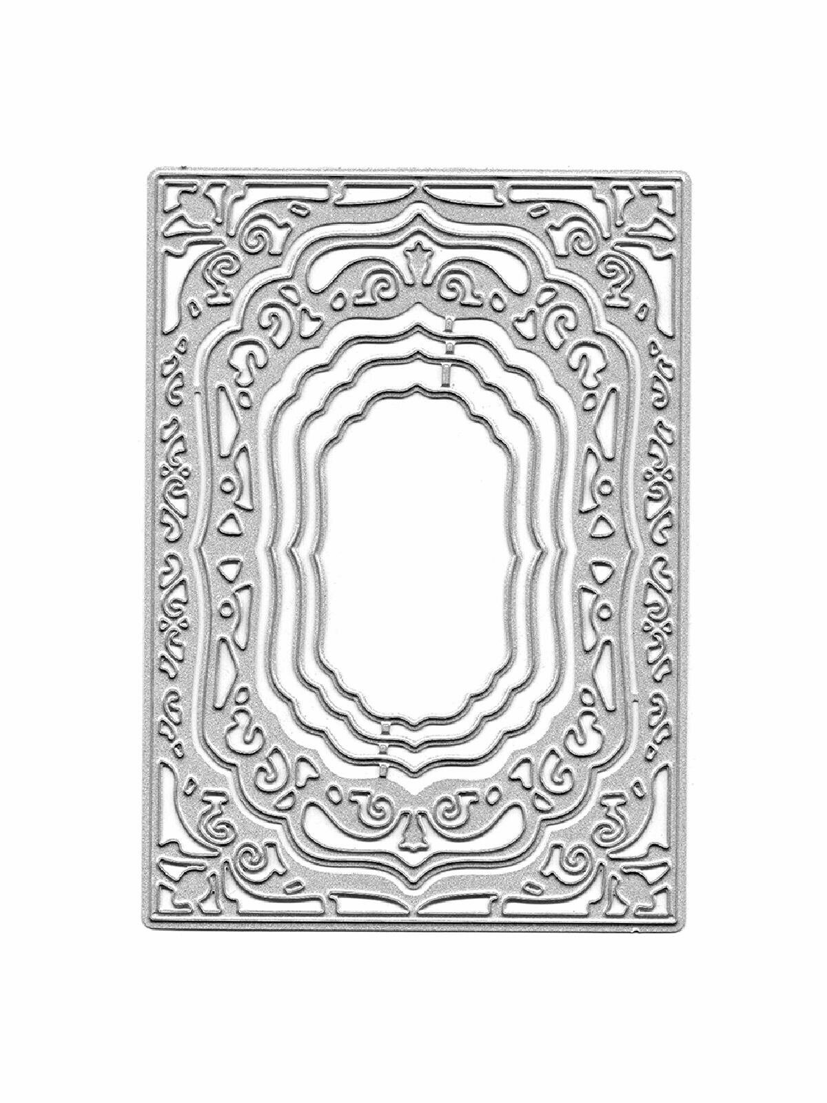 Рамка Фон Металлические Режущие Штампы Трафарет DIY Альбом Для Скрапбукинга Бумажная Карточка Шаблон Плесень Тиснение Ремесло Украшения