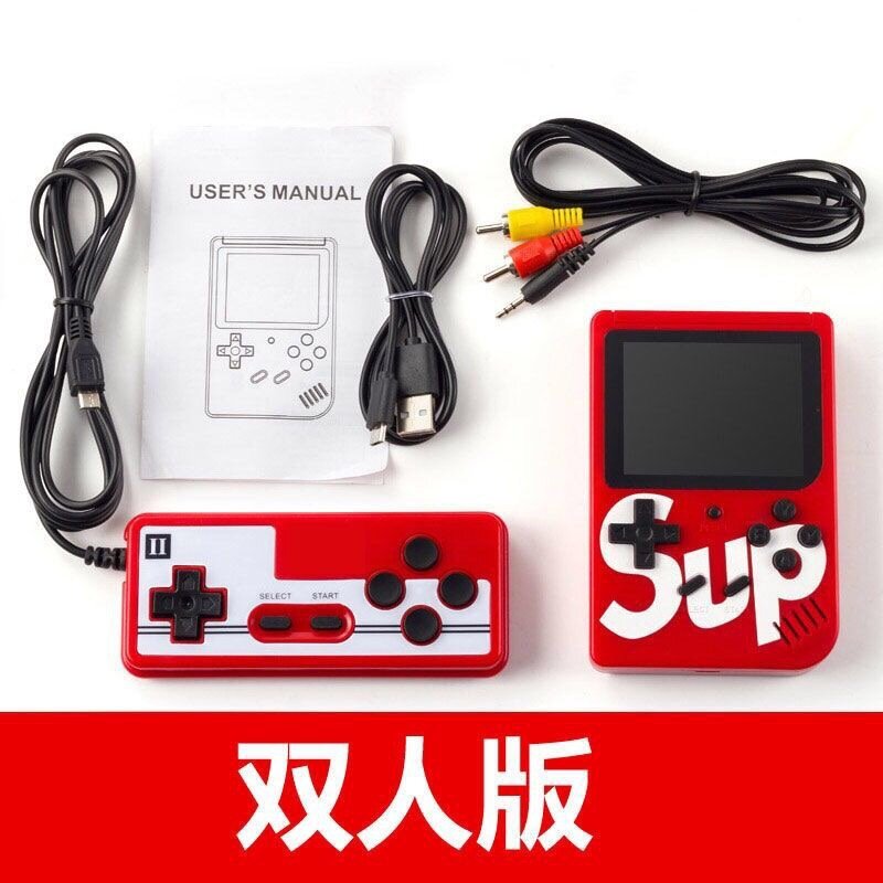 2025 Мини портативная аркадная ретро ностальгическая детская консоль 400 в 1 классическая для двоих