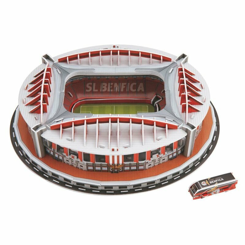 3D головоломка Benfica стадион футбольное поле модель игрушка (красный)