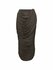 Юбка MAGDA BUTRYM Draped midi skirt, размер 38, коричневый