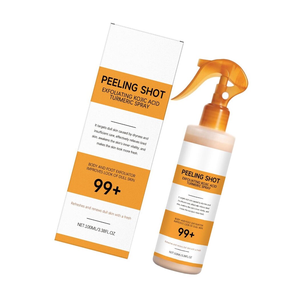 1 флакон 100 МЛ отшелушивающего спрея с куркумой и койевой кислотой