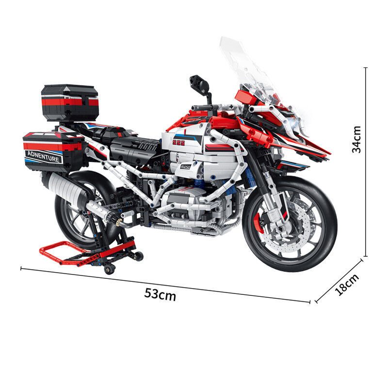 Конструктор Yamaha YZF-R1 1:5 масштаба - совместимый с LEGO набор