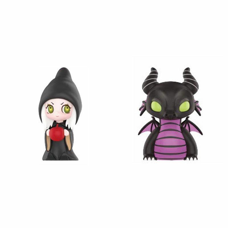 Коллекционная фигурка унисекс POP MART Villain Mystery Box, Confirmed-Poisoned Apple Grandma+Evil Dragon (Open)