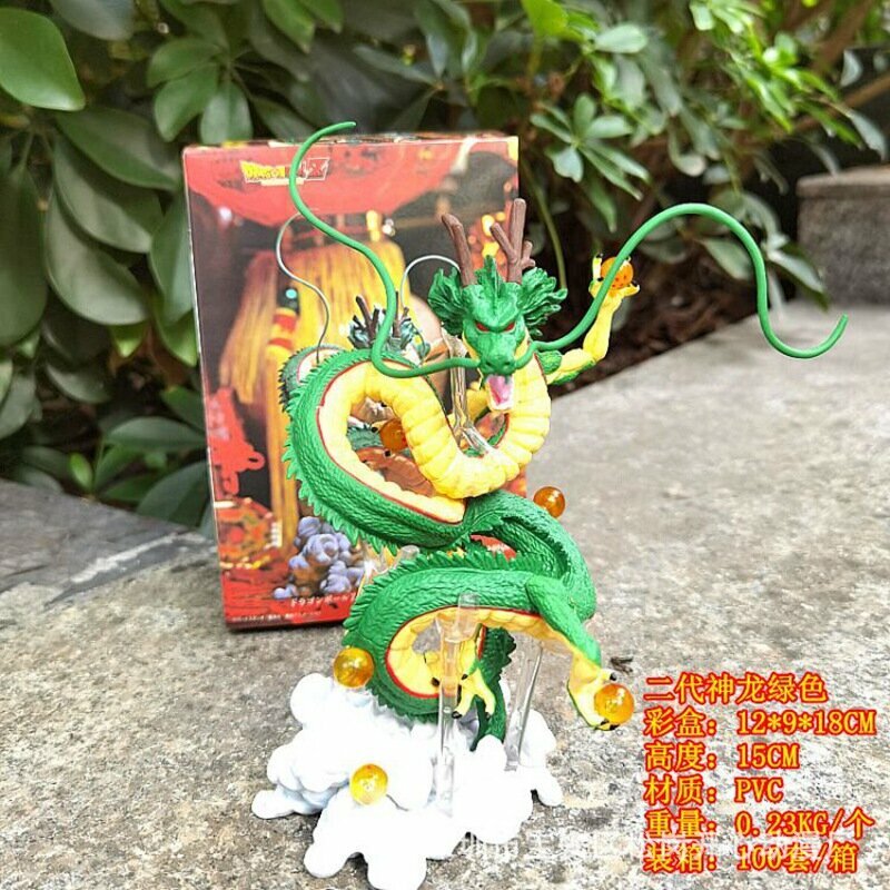 Светодиодная светящаяся версия Dragon Ball WCF Shenlong, фигурка, скальный фон, основа, Dragon Ball, подставка, модель, украшения