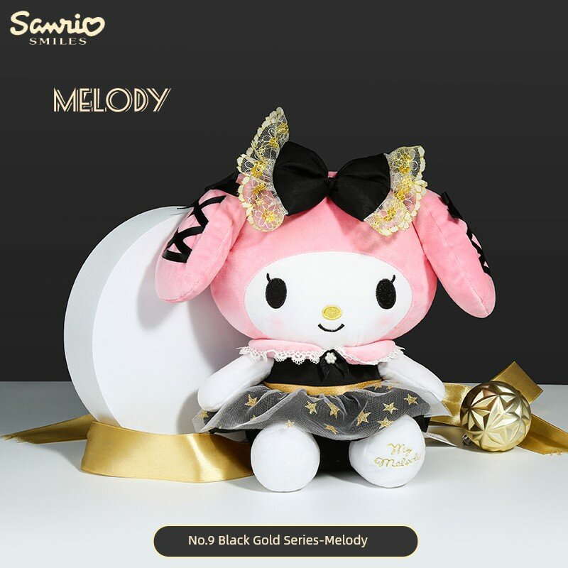 Плюшевая кукла Sanrio Kuromi, оригинальная мягкая игрушка, подушка My Melody, лучший подарок на день рождения для