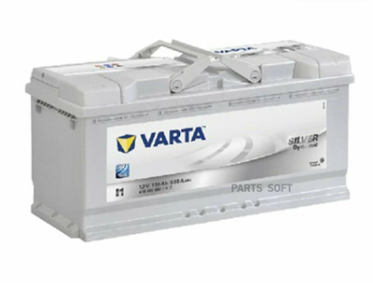 Аккумулятор 12V 110AH 920A ETN0 (R+) 393X175X190 от официального дистрибьютора, VARTA, артикул 610402092