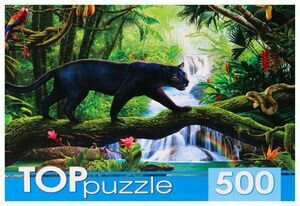 Пазл 500 деталей Черная пантера