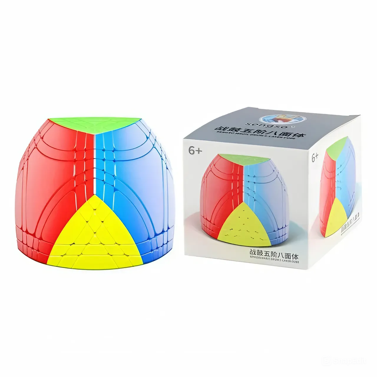 Головоломка октаэдр ShengShou War-Drum Puzzle 5x5 (Hanoiminx)