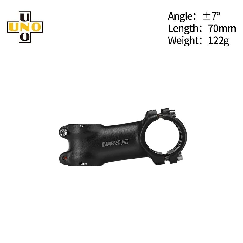 Вынос UNO 31,8 17 градусов 35 градусов вынос 110 120 130 мм черный mtb вынос руля велосипеда 31,8 мм для дорожного горного велосипеда BMX