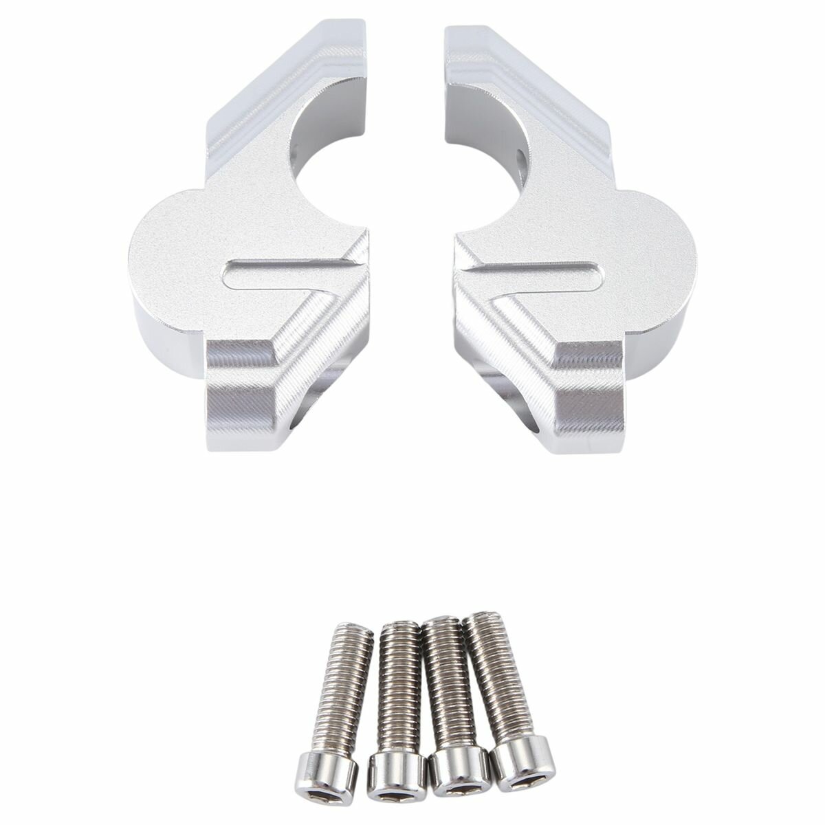 Мотоциклетный руль Riser Зажим для руля Расширенный адаптер 700 XT700Z World (серебристый)