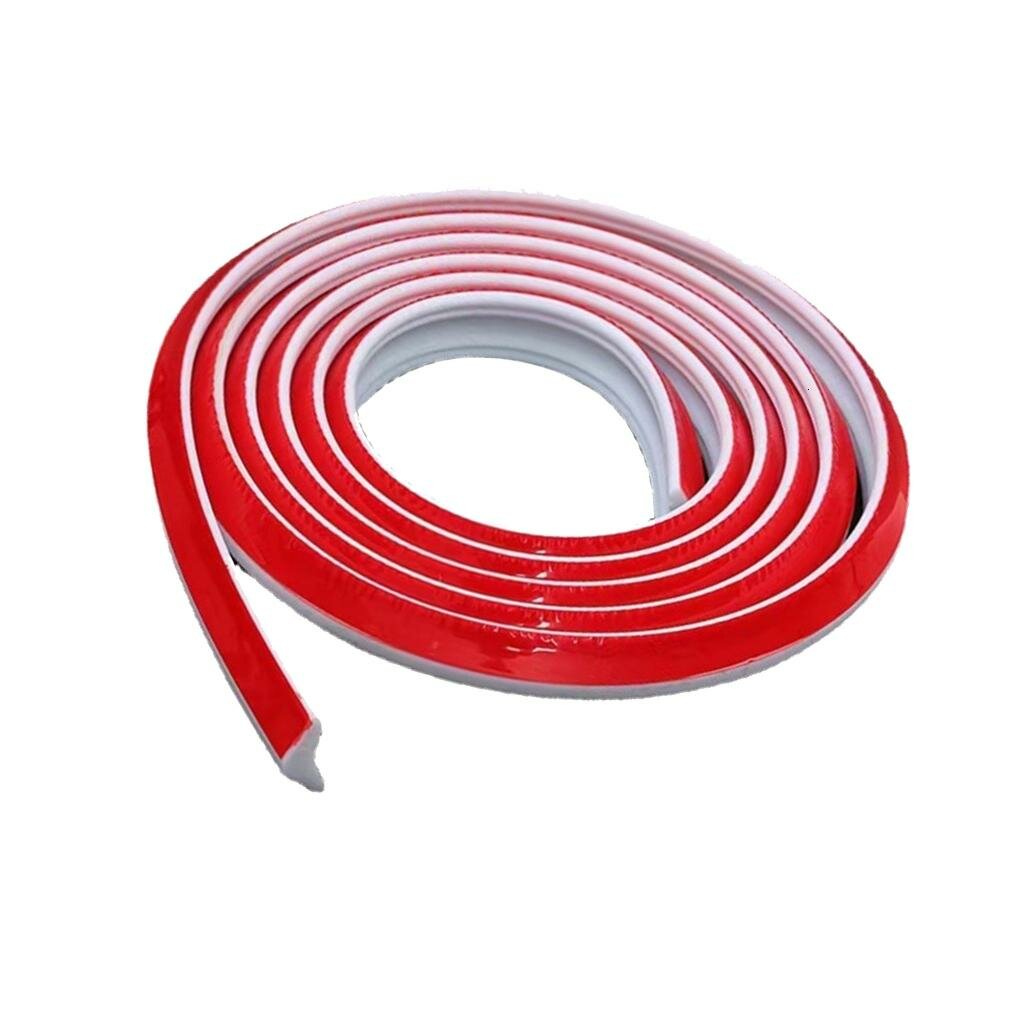 Гибкая плинтусная лента, 5 метров, Белый - Маленький