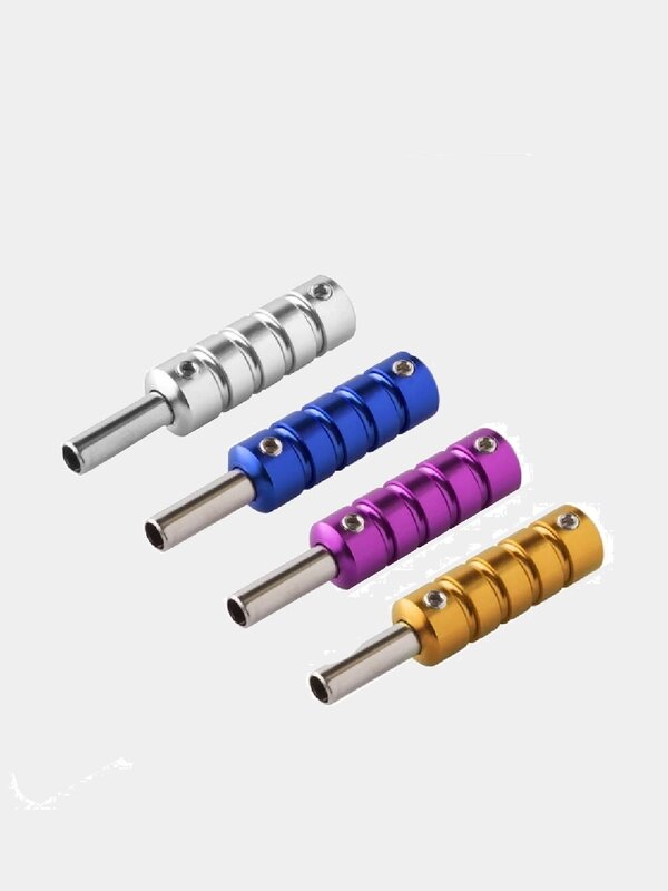 Алюминиевый держатель для тату машинок с трубкой, 16 мм