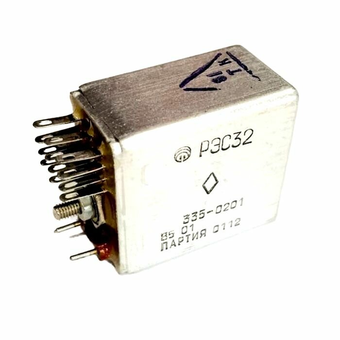 Реле на 24В, РЭС32 РФ4.500.335-02.01, 1шт