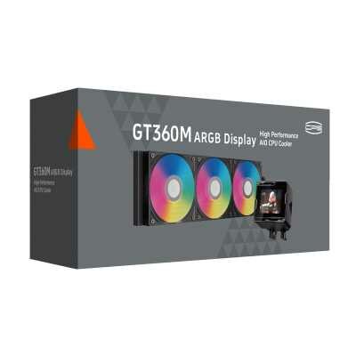 Кулер GT360M ARGB Display Black — фото 1