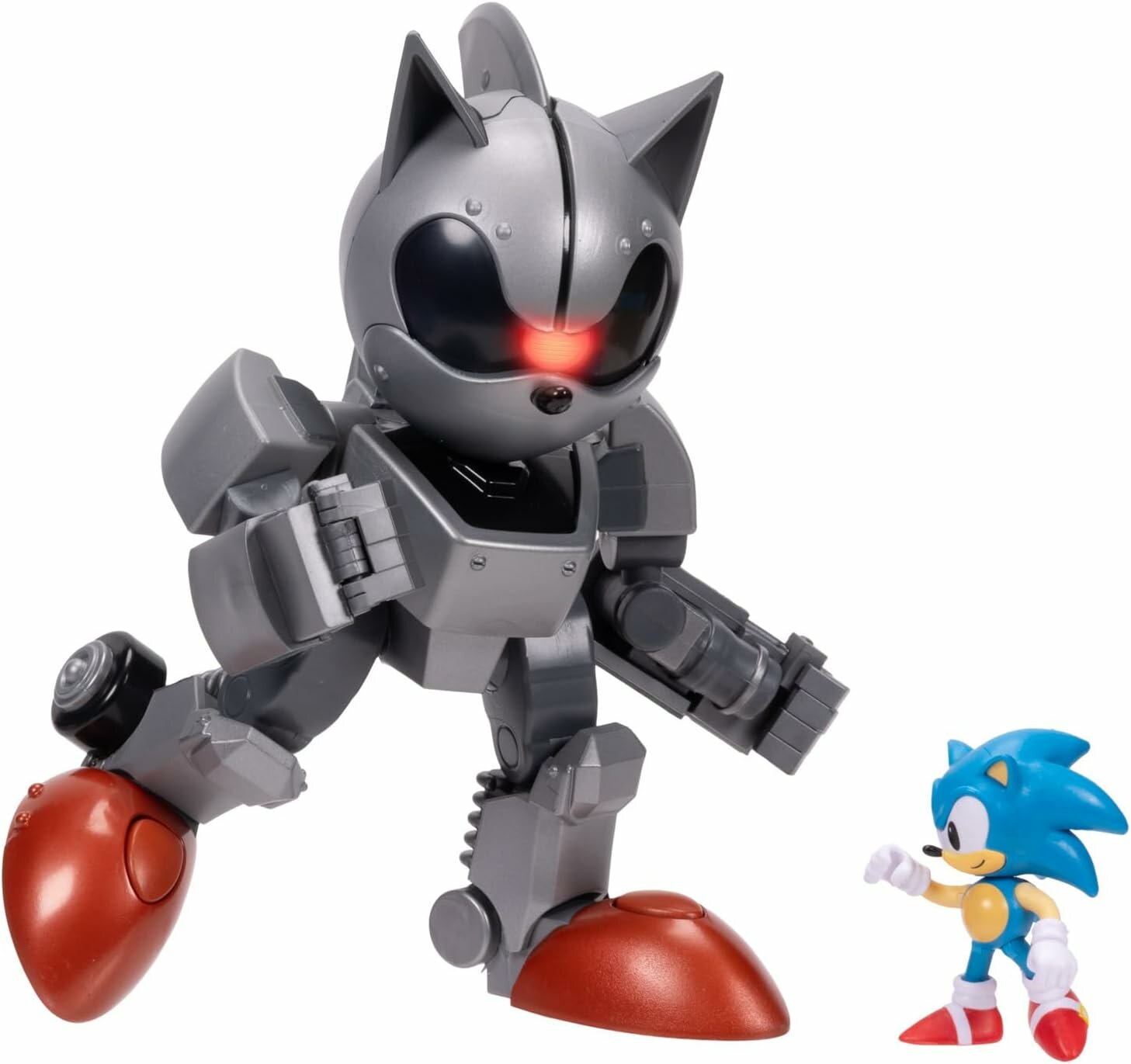 Игровой набор Гигантский Меха Соник против Соника, Sonic The Hedgehog, Jakks Pacific