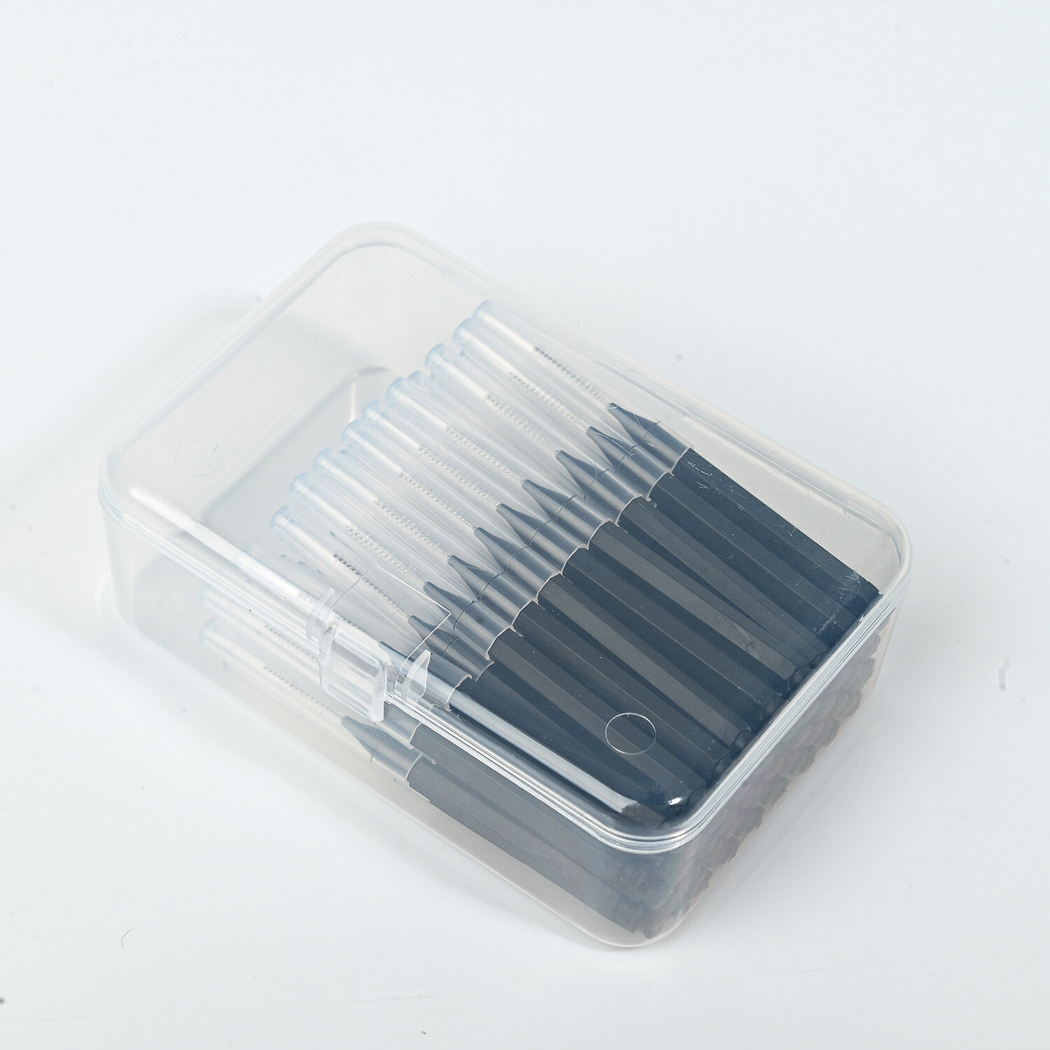 Межзубные щетки I-типа для чистки межзубных промежутков и брекетов, зубная щетка для гигиены полости рта, 60 штук в коробке.