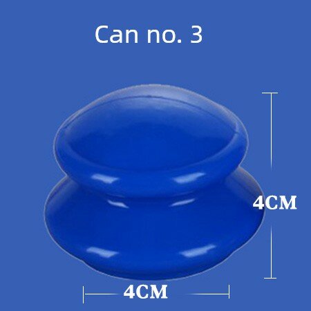 Силиконовый вакуумный эластичный массажер для баночного массажа для домашнего использования, простой в применении