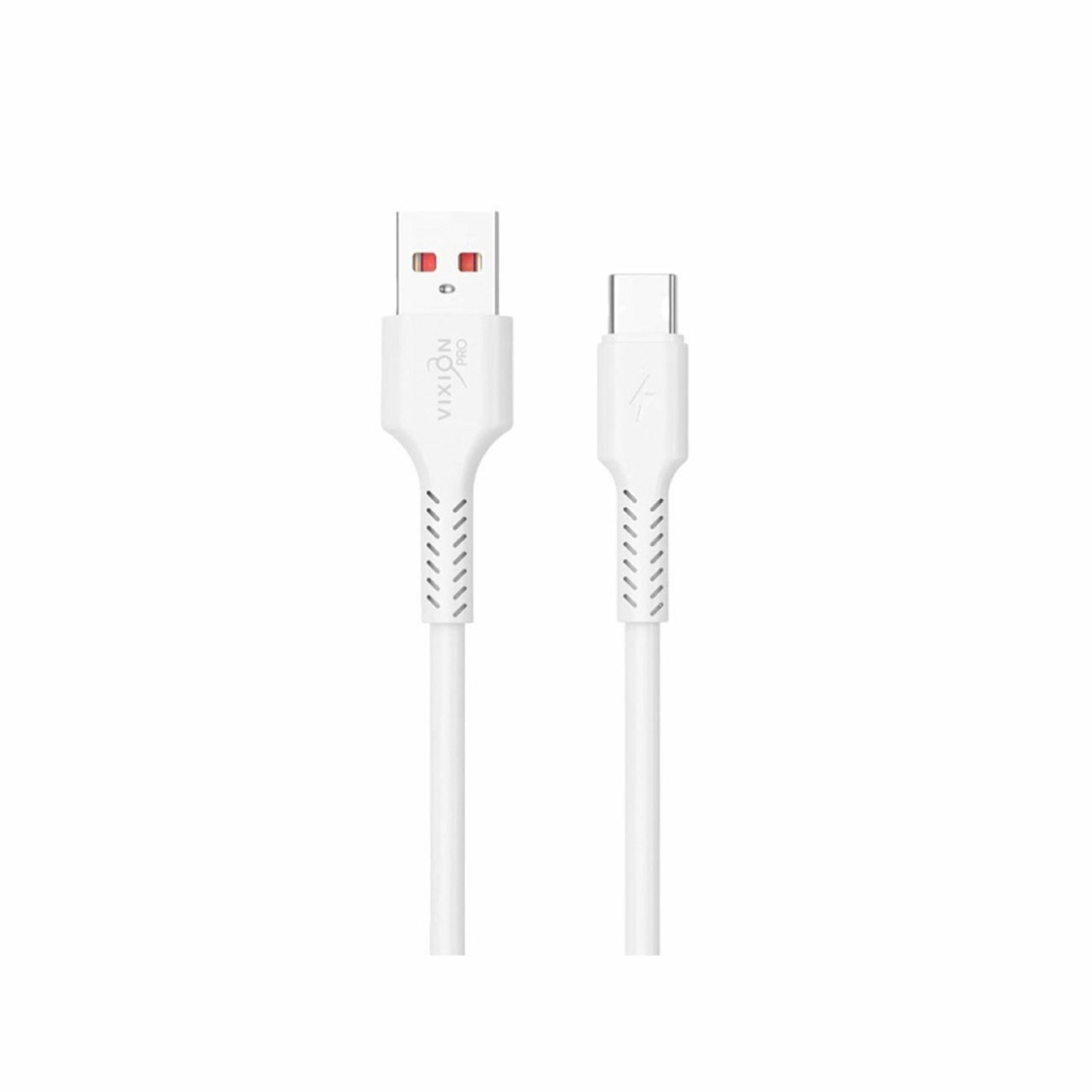 Кабель PRO VX-17c, USB - Type-C, 2.1 А, 1 м, белый, цвет: белый