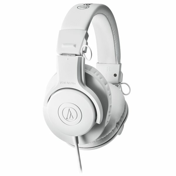 Audio-Technica ATH-M20x, белый, проводные наушники