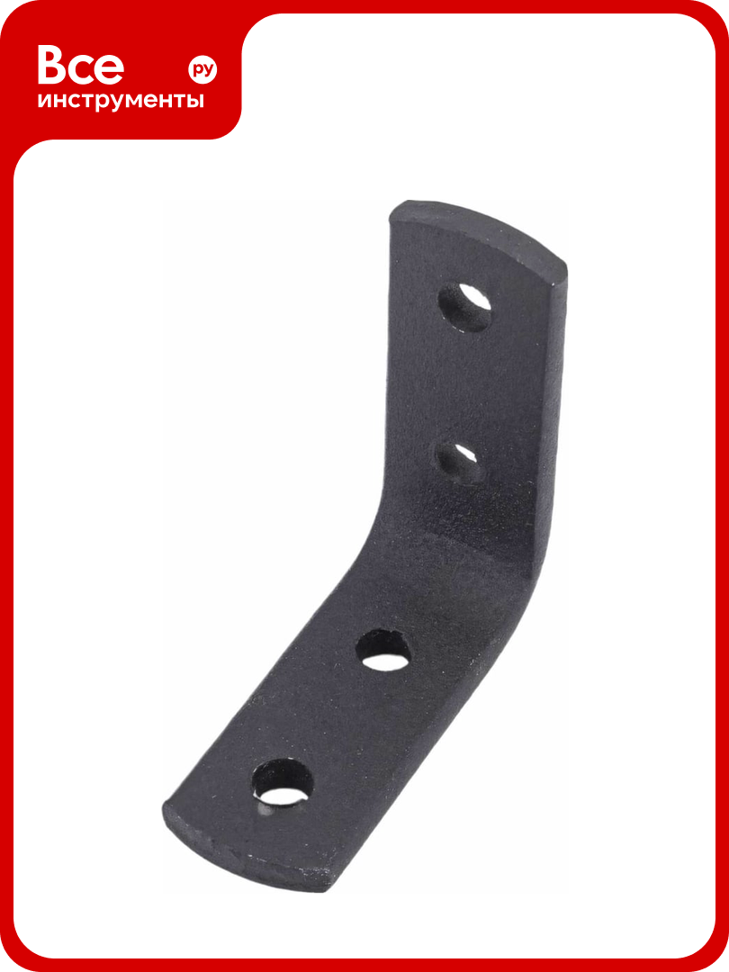 Бытовой уголок ООО "Свой МАСТЕР" 50x50x4 мм, черный 08.0050