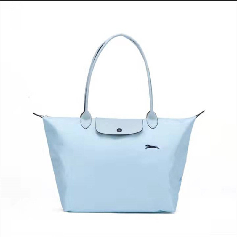 70-я годовщина, сумка Longchamp, нейлоновая сумка-пельмень, большая вместимость, женская сумка, холщовая сумка-тоут, сумка через плечо, сумка Longchamp