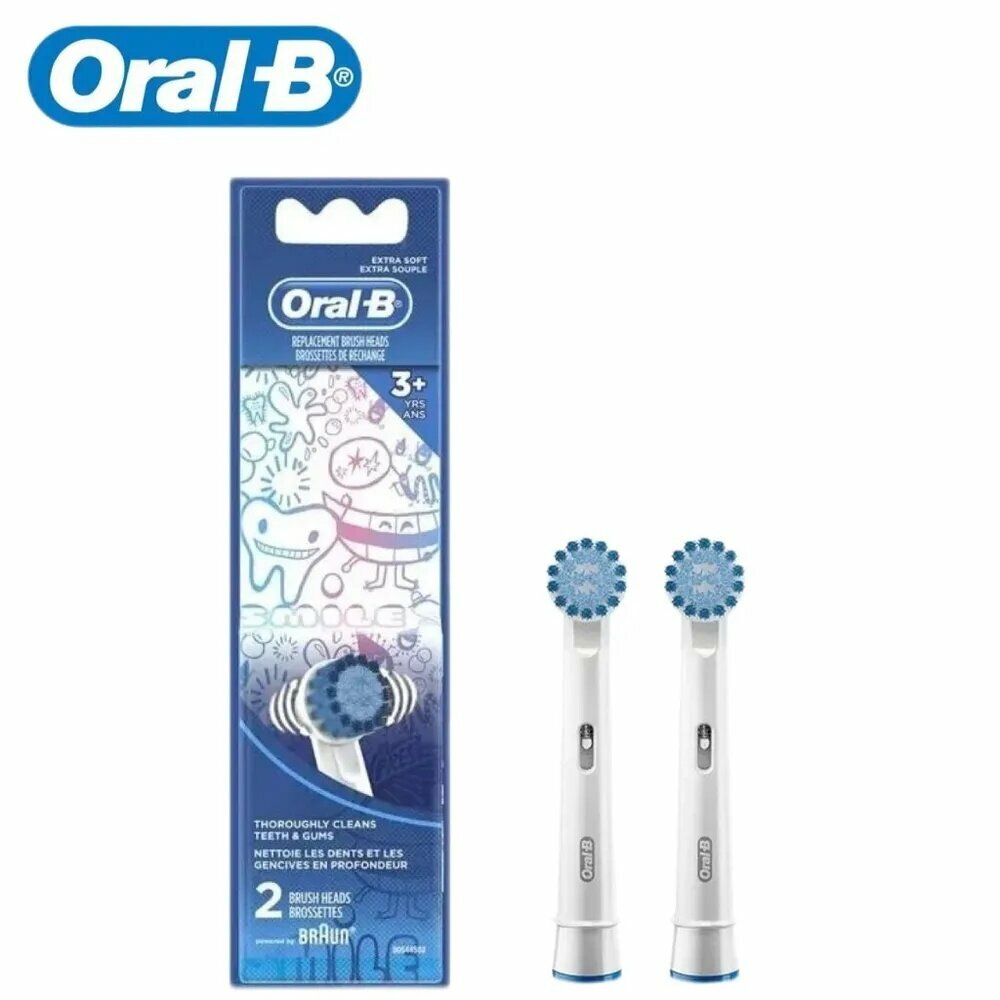 Oral-B Сменная насадка для электрической зубной щетки Sensitive EB17S 2 шт.