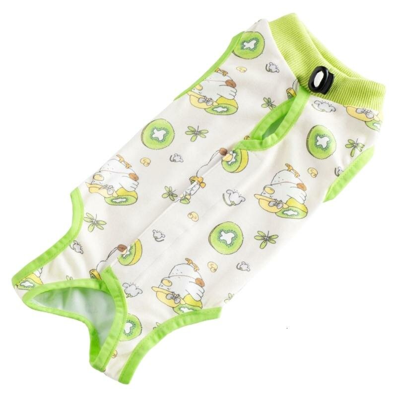 Хирургический комбинезон для кошек, L - Весенняя утка на прогулке