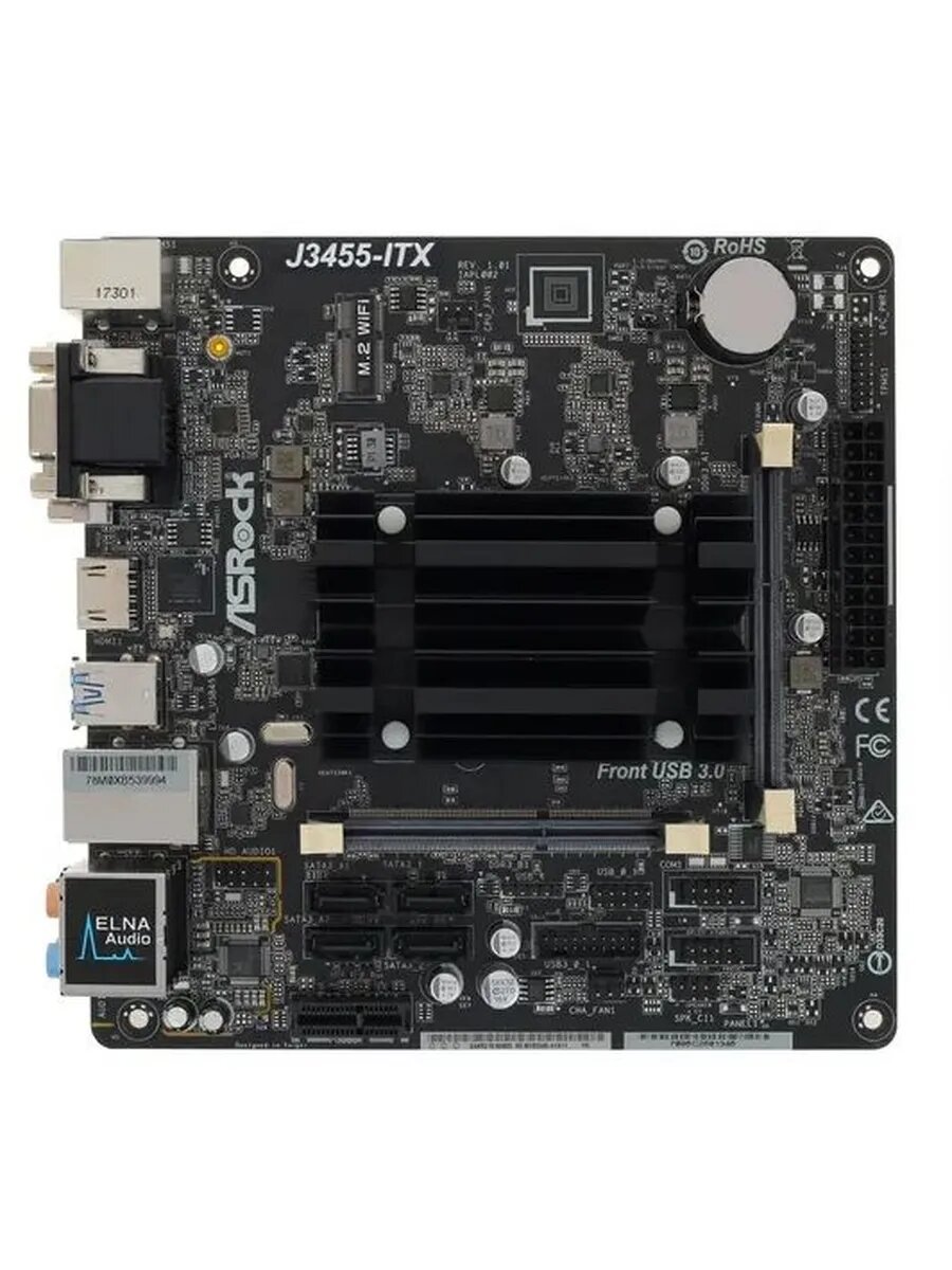 Материнская плата J3455-ITX - BGA 1296, DDR3