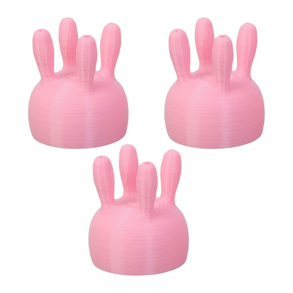 Крышки для пакетов молока PETG, 3 шт, Розовый